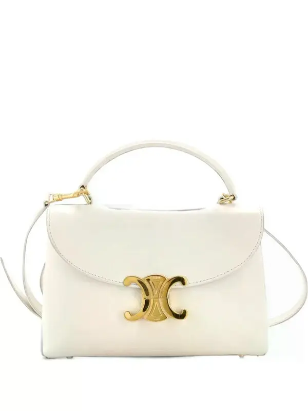 Celine Nino Top Handle Bag Leather Teen Satchel