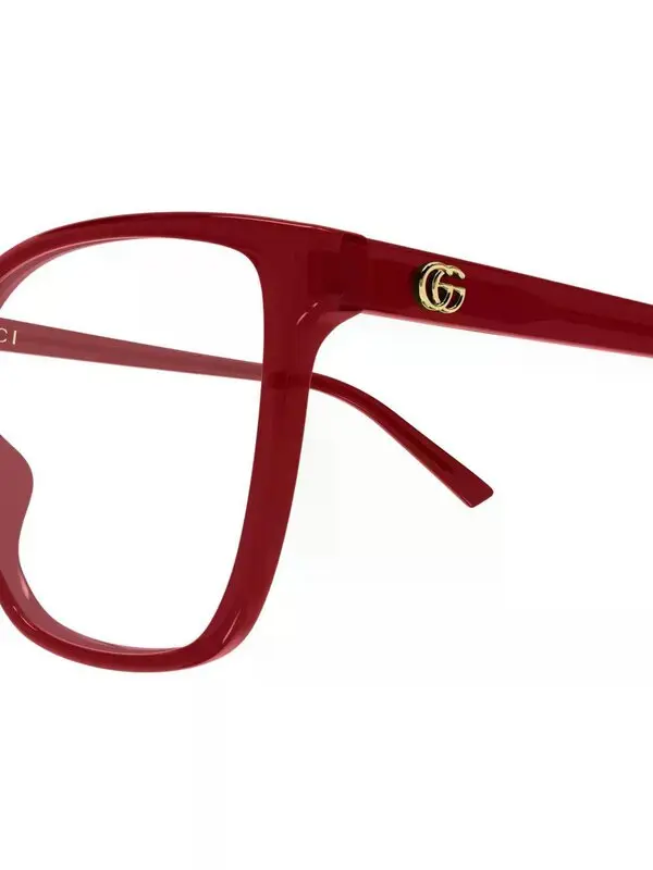 Gucci Logo-plaque Cat-eye Glasses