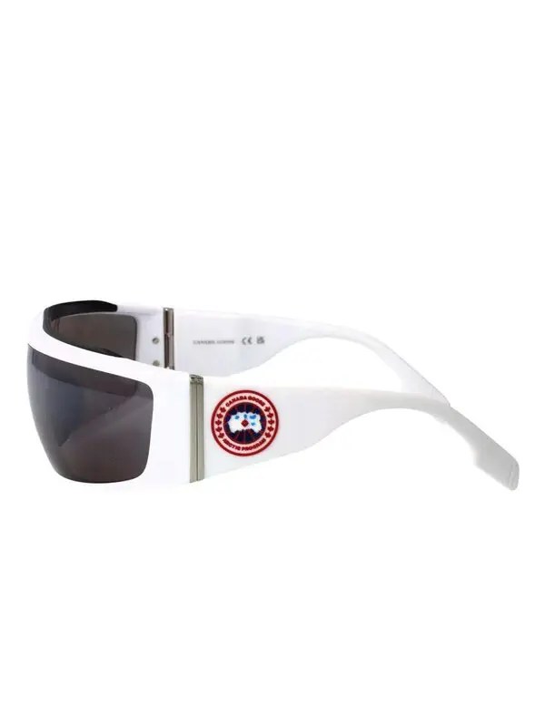 Canada Goose Biker-frame Logo-detail Sunglasses