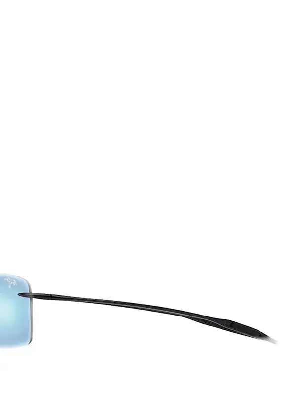 Maui Jim Lighthouse Rectangle-frame Sunglasses - Black