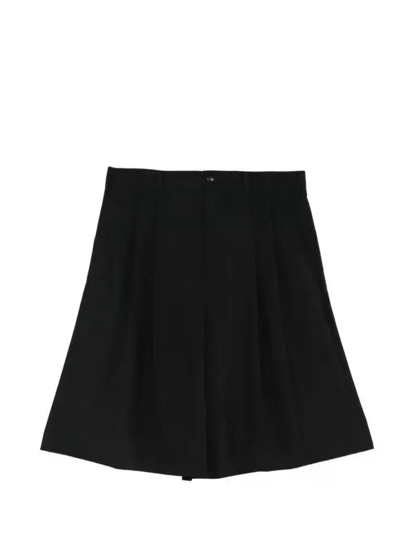 Comme Des Garçons Pleated Tailored Shorts