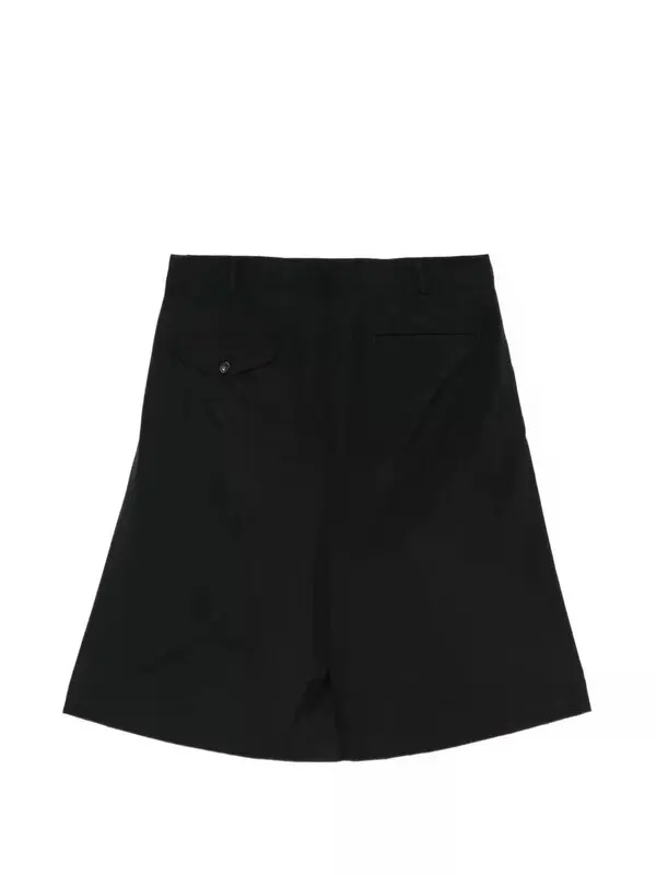 Comme Des Garçons Pleated Tailored Shorts