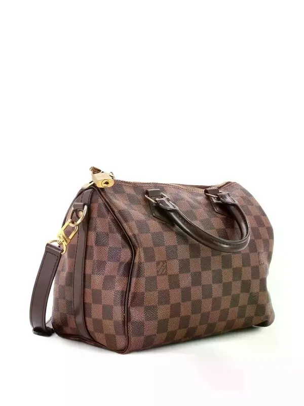 LOUIS VUITTON Speedy Bandouliere Bag Damier 25 Satchel - Brown