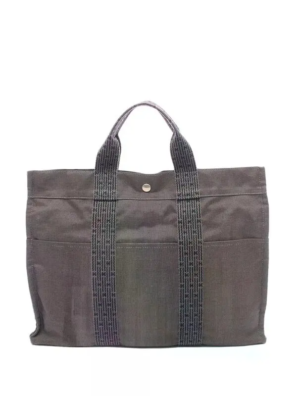 Hermès 20th Century Canvas Herline Mm Tote Bag