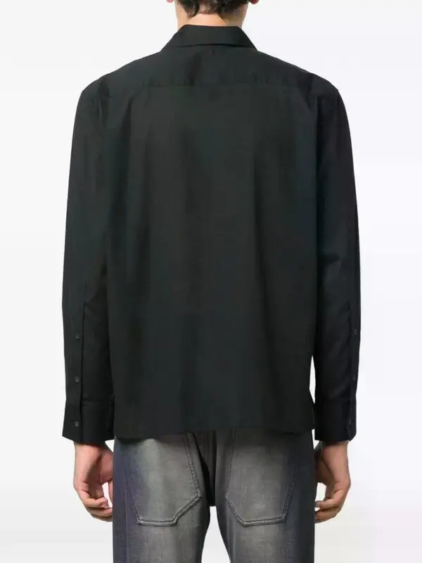TESSITURA BODY COUTURE Oversized Long-sleeve Shirt