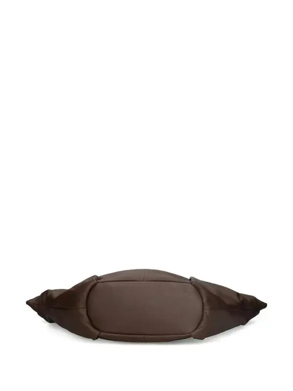 VIC MATIE Grained Leather Tote Bag