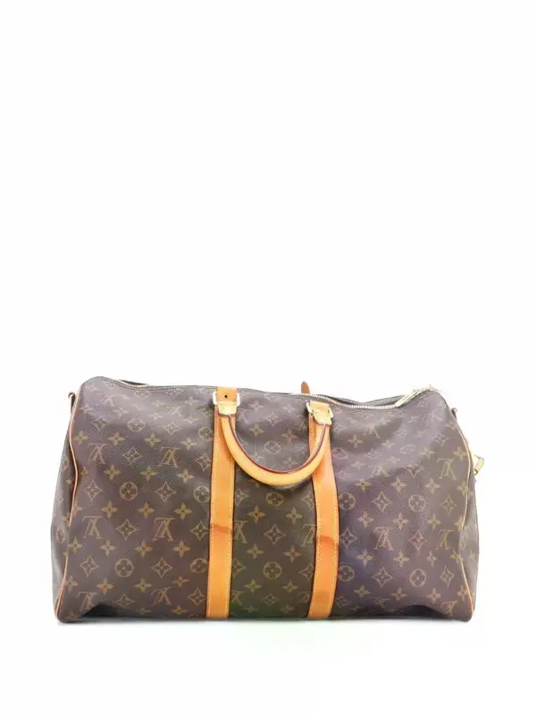 LOUIS VUITTON Keepall Bandouliere Bag Monogram Canvas 45 Travel Bag