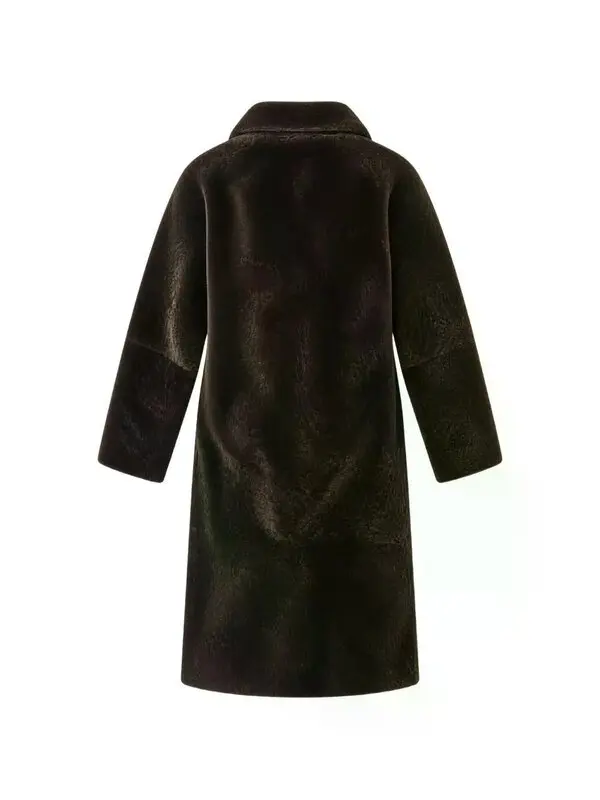Aspesi Double-breasted Shearling Jacket