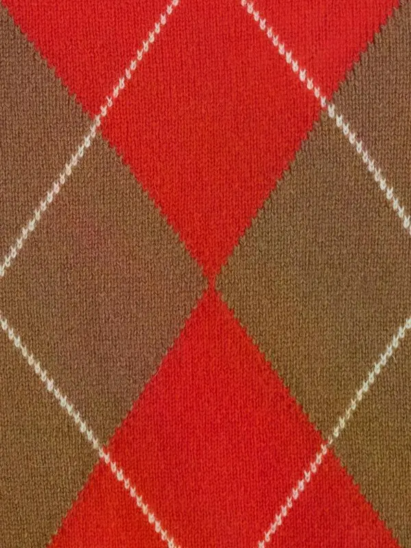 SOLOCASCMIR Argyle-intarsia Sweater
