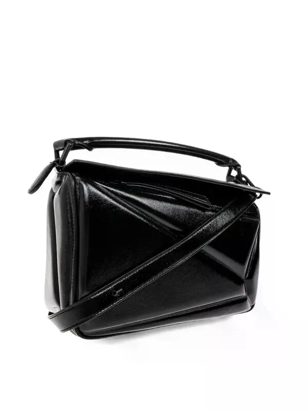 Loewe Small Puzzle Blown Bag In Glossy Lambskin