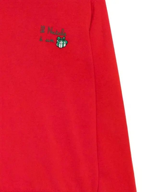 MC2 SAINT BARTH Embroidered Crew-neck Sweater