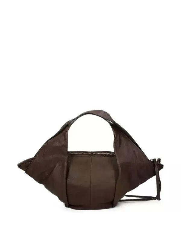 VIC MATIE Grained Leather Tote Bag