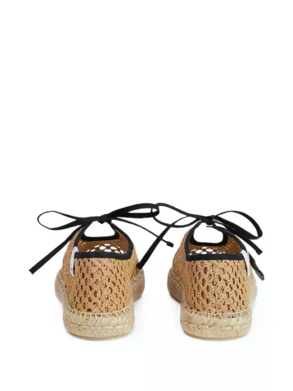 Kenzo Signature-logo Lace-up Flat Espadrilles