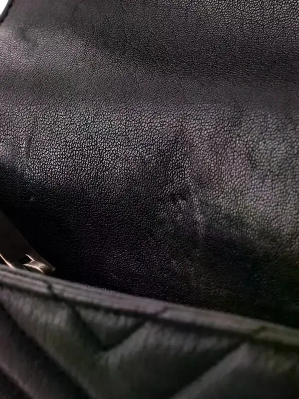 Saint Laurent Classic Monogram College Bag Matelasse Chevron Leather Medium Crossbody Bag