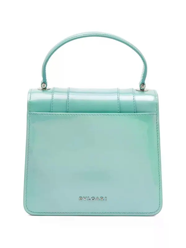 BVLGARI Serpenti Forever Leather Satchel Bag
