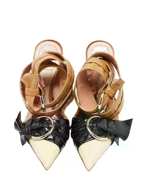 Dior Conquest Buckled Mules