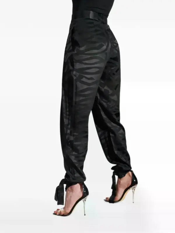 TESSITURA BODY COUTURE Tapered Adjustable-ankle Trousers