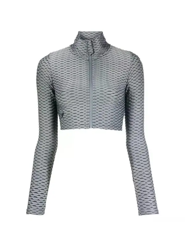 TESSITURA 3d Zip-up Crop Performance Jacket