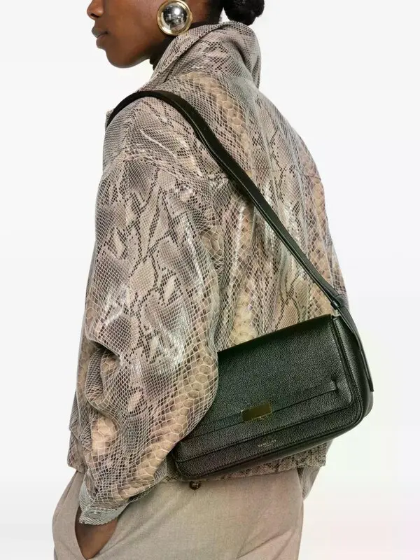 DEMELLIER New York Grained Leather Crossbody Bag