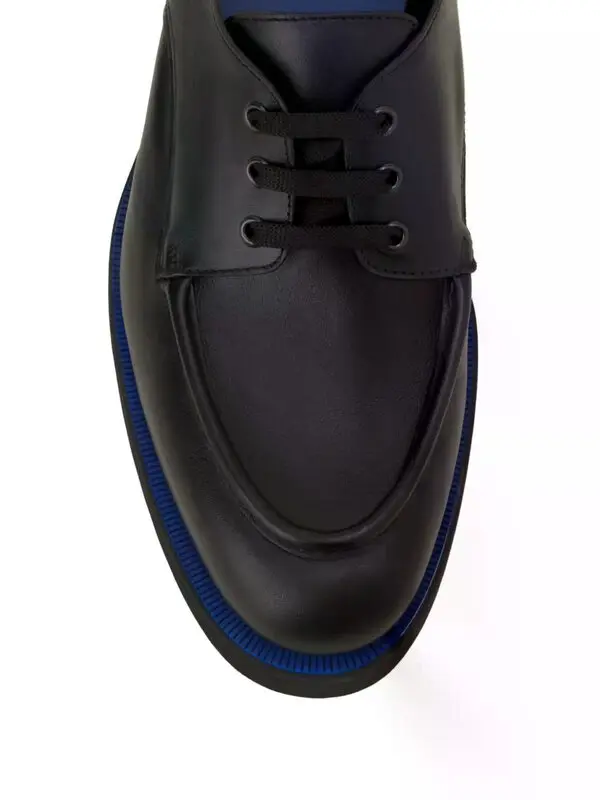 LANVIN Derby Shoes In Soft Leather