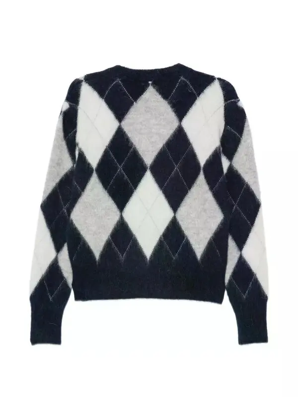 DANIELE FIESOLI Argyle-knit Sweater