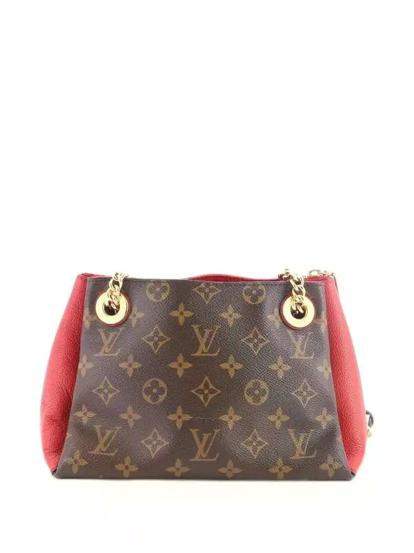 LOUIS VUITTON Surene Handbag Monogram Canvas With Leather Bb Shoulder Bag