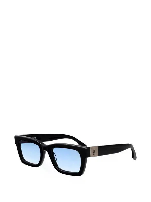 VISION OF SUPER The Rider Rectangle-frame Sunglasses - Black