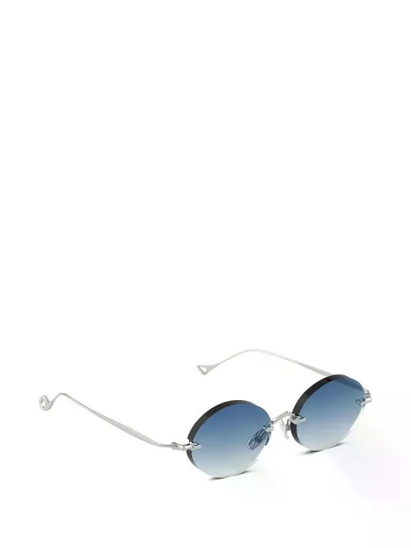 EYEPETIZER Wilmot Rimless Round-frame Sunglasses