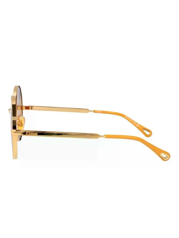 Chloé Aly Round-frame Sunglasses