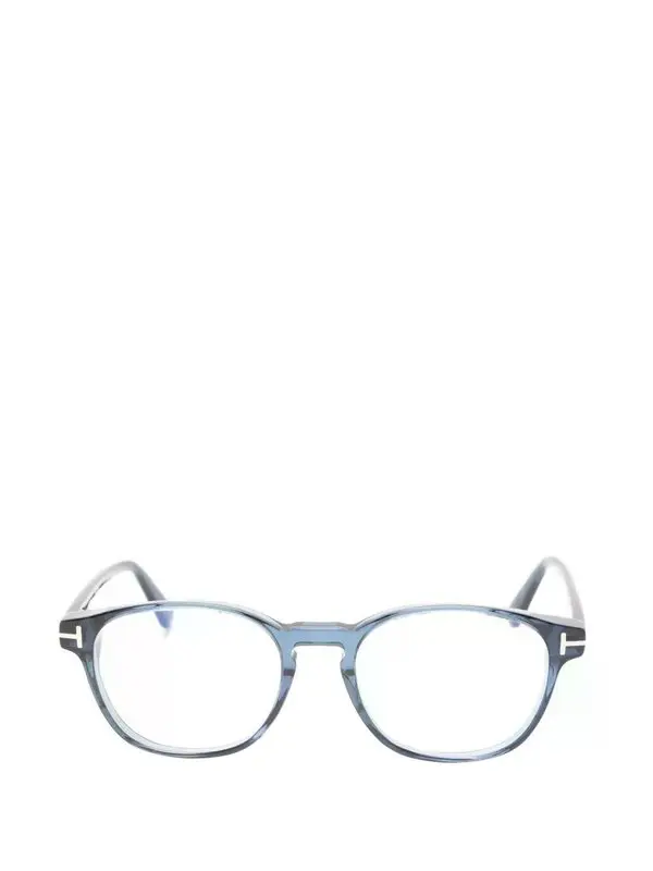 TOM FORD T-logo Glasses - Blue