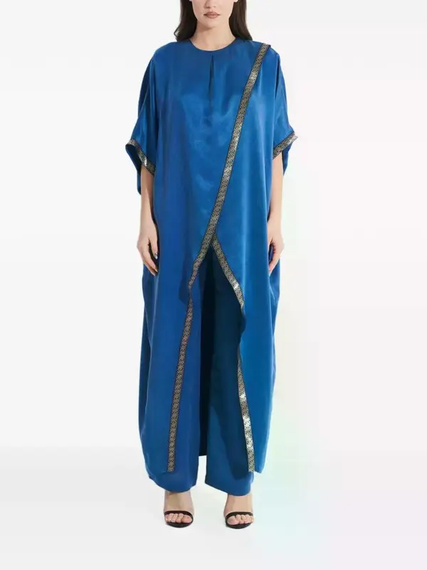 TESSITURA Embroidered-oversized Long-lenght Tunic