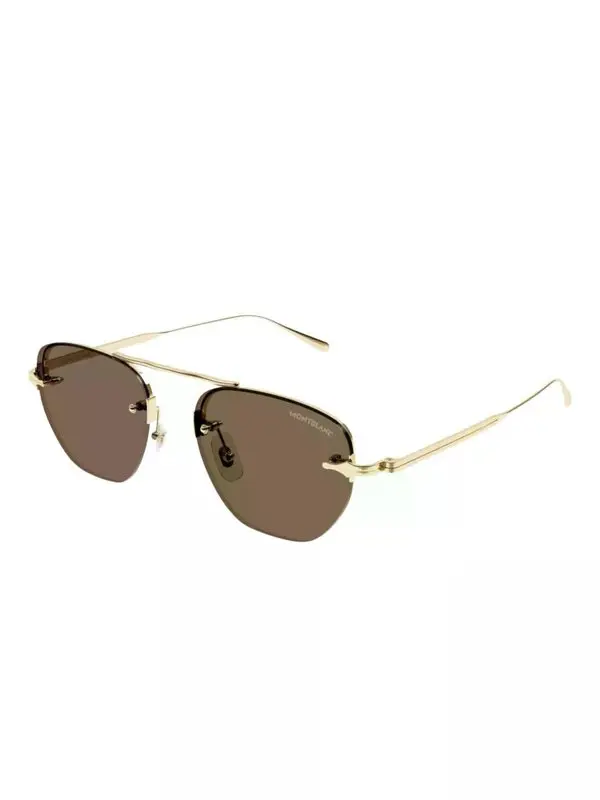 Montblanc Navigator-frame Sunglasses