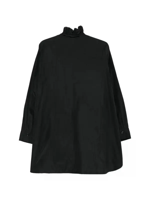 KATHARINA HOVMAN Ruffled-collar Long-sleeve Shirt