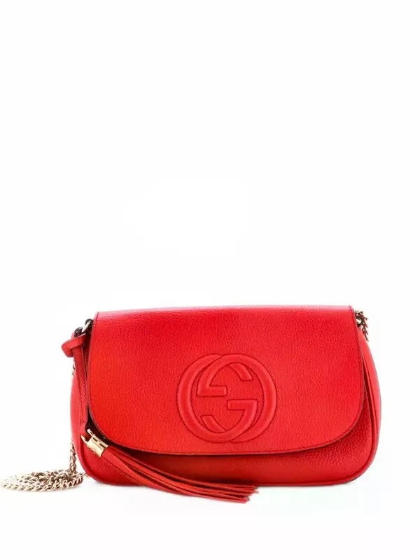 Gucci Soho Chain Leather Medium Crossbody Bag