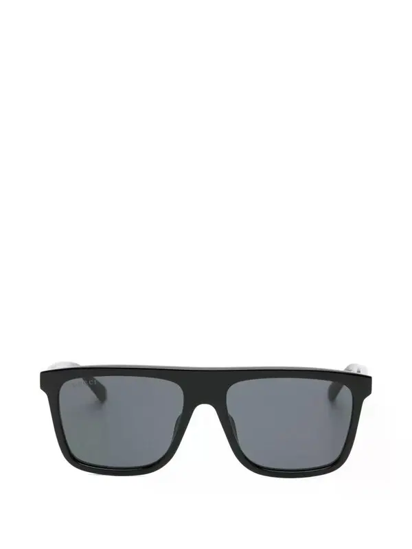 Gucci Square-frame Sunglasses - Black