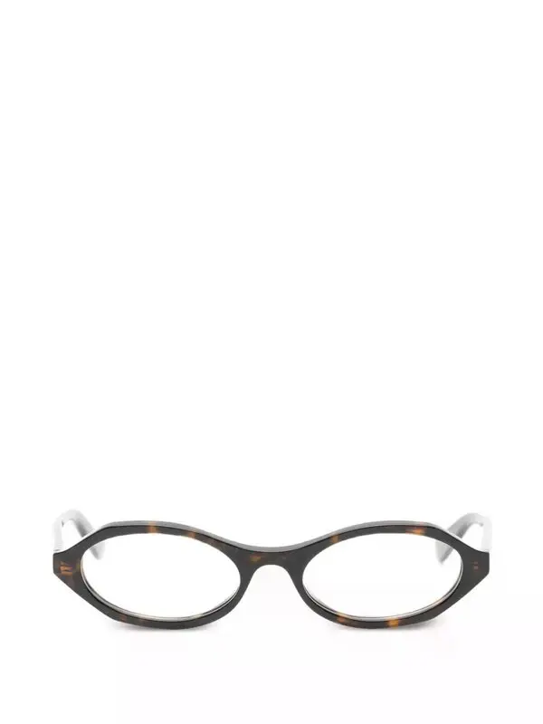 Alexander McQueen Oval-frame Glasses