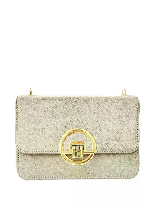 APATCHY LONDON Tilly Hair-on Leather Mini Bag - Neutrals