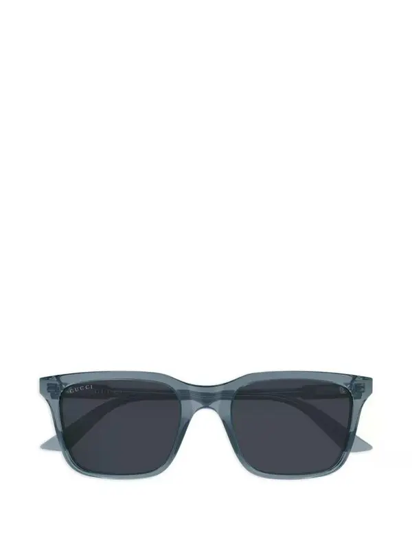 Gucci Square-frame Sunglasses - Blue