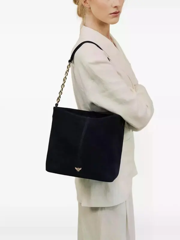 APATCHY LONDON Izzie Chain-strap Bucket Bag