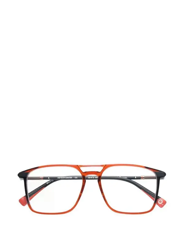 ETNIA BARCELONA Meteor Crater Rectangle-frame Glasses