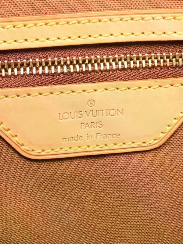 LOUIS VUITTON 1999 Monogram Cabas Mezzo Tote Bag