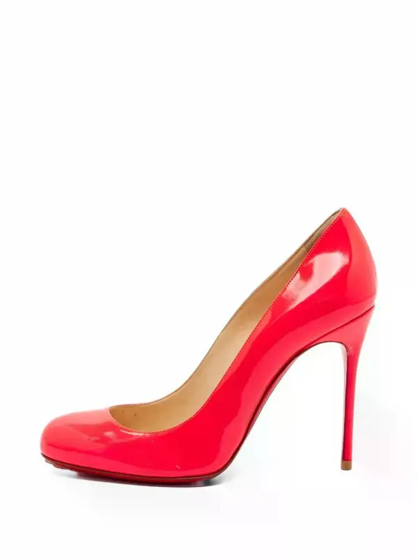 CHRISTIAN LOUBOUTIN Fifille Round-toe Pumps - Pink