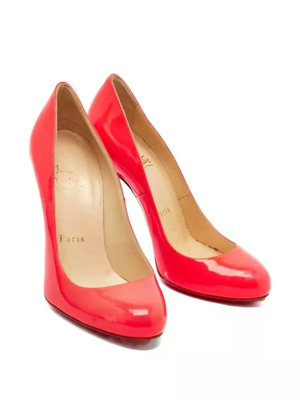 CHRISTIAN LOUBOUTIN Fifille Round-toe Pumps
