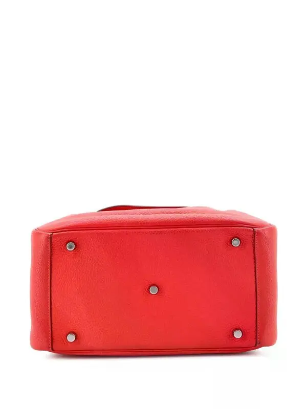 Hermès Lindy Bag Clemence 30 Shoulder Bag - Red