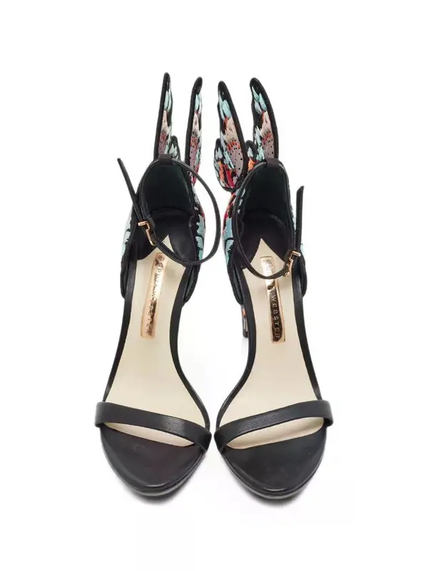 SOPHIA WEBSTER Chiara Embroidered Butterfly Sandals