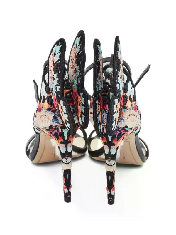 SOPHIA WEBSTER Chiara Embroidered Butterfly Sandals