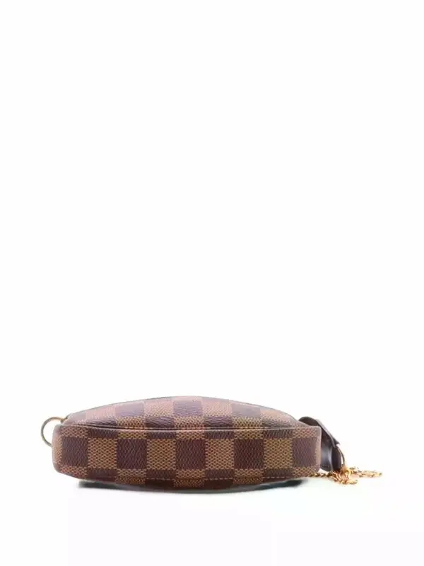 LOUIS VUITTON Pochette Accessoires Damier Mini Clutch Bag