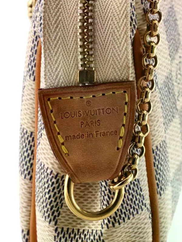 LOUIS VUITTON Eva Handbag Damier Clutch Bag