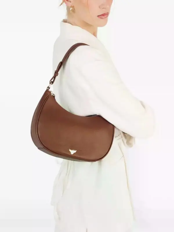 APATCHY LONDON Lucy Leather Shoulder Bag - Brown