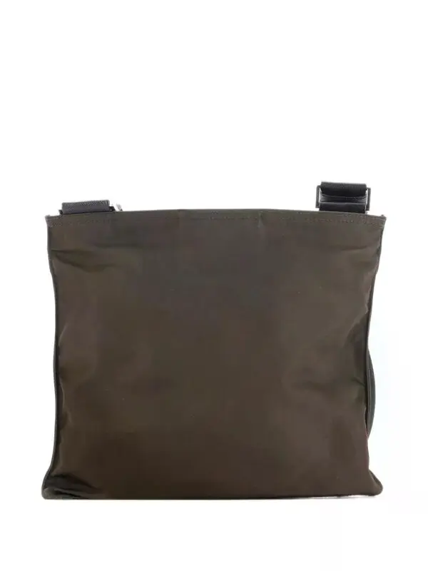 Prada Front Pocket Messenger Bag Tessuto Medium Crossbody Bag